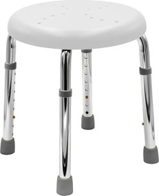 Ridder HANDICAP koupelnová stolička, průměr 45cm, bílá A170101