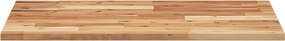 Koupelnová deska napuštěná olejem 100x50x2 cm masivní akácie 3279695