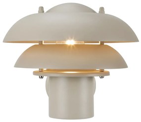 Robustní nástěnná lampa NORDLUX Kurnos IP54 - písková, E14, 200 mm, 182 mm, 256 mm