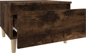 vidaXL Odkládací stolek 50 x 46 x 35 cm kompozitní dřevo [819510] Barva: kouřový dub