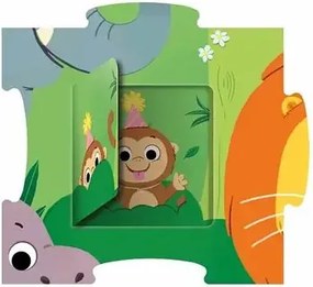 GALT Puzzle: Schovávačka - Džungle / od 2 let