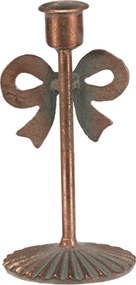 Kovový svícen 16 cm měděný FUP566-S