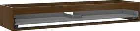 Mexen Box-A, závěsná skříňka 160 cm, 1 zásuvka, ořech, 91AX0-1600-235-1-86