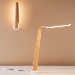 Stolní lampa Swan, více variant - TUNTO Model: přírodní ořech