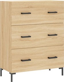 Skříň highboard dub sonoma 69,5 x 34 x 180 cm kompozitní dřevo 3189384