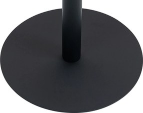 Barový stůl Hereford 75 cm - černá/černá