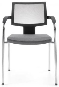 profim Konferenční židle Xenon Net 20H 2P Barva kostry šedá kostra (metallic) Barva Síťoviny Profim RUNNER 60061-bílá síťovina GALERIE - Čalounění profim LÁTKY 0 / ALBA, EVO, NEXT