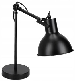 Stolní lampa 1xE27/40W/230V černá