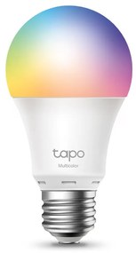 Led žárovka tp-link tapo l530e, smart wifi žárovka barevná