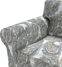 Potah na pohovku IKEA Ektorp 3-místná rozkládací, NOVÝ MODEL 2013 barva vícebarevná látka pletený vzor, vzorované