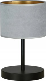 Noční Lampa Emibig E27 60W Hilde LN1 černá šedá