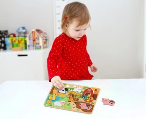 2Kids Toys Vkládací puzzle Farma