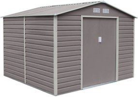 G21 Zahradní domek GAH 706 - 277 x 255 cm, šedý