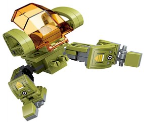 Qman Thunder Expedition Battle Car 1415-7 Stroj Berserker