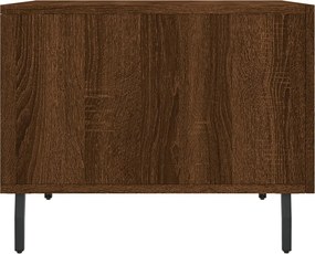 vidaXL Konferenční stolky 2 ks 50x50x40 cm kompozitní dřevo [829443] Barva: hnědý dub