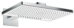 Hansgrohe Rainmaker Select - hlavová sprcha s přípojným ramenem 460 mm 2jet, bílá / chrom 24005400