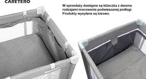 Cestovní postýlka CARETERO Basic Plus 2017 graphite