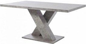 Danish style Jídelní stůl Anto, 160 cm, pohledový beton