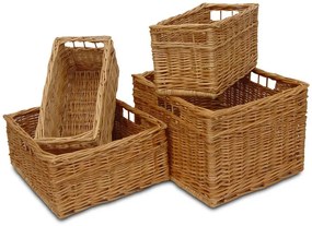 Proutěná zásuvka Box I. (š. 15 - 30 cm) š.23 x hl.32 x v.22(cm)