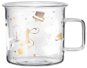 Skleněný hrnek Moomin Sparkling Stars 0,35l