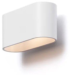 RENDL R12743 MARIO nástěnná lampa, up - down matná bílá