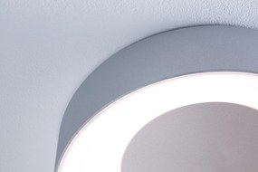 Paulmann 71094 Casca, koupelnové stropní svítidlo LED 16W White Switch, matný chrom, průměr 30cm, IP44