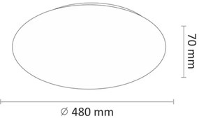 LED Stropní svítidlo LED/45W/230V 3000K/4000K/6400K