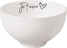 Villeroy&Boch Villeroy & Boch Statement miska Je t'aime, 13,8 cm, 470 ml