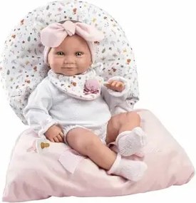 Llorens 73901 NEW BORN HOLČIČKA - realistická panenka miminko s celovi