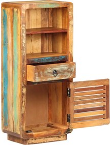 Komoda 45 x 32 x 110 cm masivní recyklované dřevo 320465