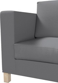 Potah na pohovku IKEA  Karlanda 3-místná nerozkládací, krátký barva šedá látka pletený vzor