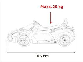 Elektrické autíčko Lamborghini Revuelto zelené