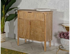 Designová komoda Jahzara 81 cm hnědá
