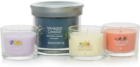 Yankee Candle – dárková sada vonná svíčka a 3 votivní svíčky ve skle Under the Desert Sun