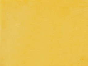 Čalouněná postel sametově žlutá 180 x 200 cm FITOU Beliani
