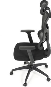 Ergonomická kancelářská židle LEXON - černá síťovina