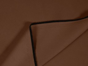 Biante Dekorační běhoun na stůl BKU-114 Čokoládově hnědý 45x160 cm