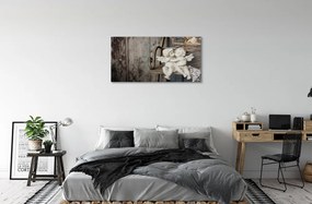 akrylový obraz angel líbání 100x50 cm
