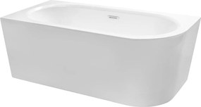 Besco Avita A-line vana volně stojící 150 x 75 cm pravá sifon bílý akrylát barva bílá VANAVITAL15PW