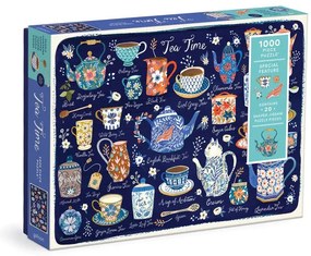 Galison Puzzle Čas na čaj 1000 dílků