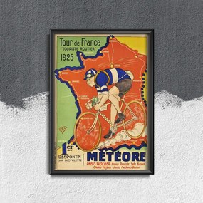 Retro plakát Tour de France