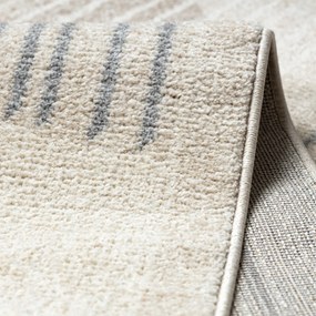 Dywany Łuszczów, Kusový koberec Fusion 0815 cream/beige, 140x190, béžová, kancelář
