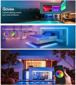 Govee WiFi RGB Smart LED strip 5m H615A3A1