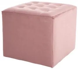 Casarredo Taburet LORI velvet starorůžová