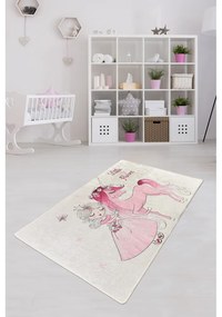 Dětský protiskluzový koberec Conceptum Hypnose Little Princess, 100 x 160 cm