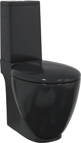 Keramické WC kulaté spodní odpad černé 141136