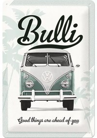 Postershop Plechová cedule: VW Bulli - 30x20 cm 30x20 cm