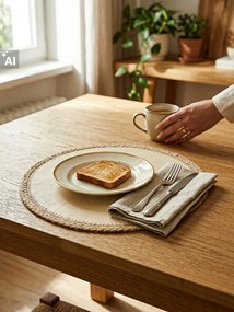 Sinsay - Podložka na stůl s příměsí juty - béžová