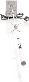 Grilovací rožeň Wiltec – 97 cm, 230 V (62063)