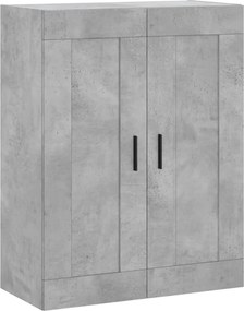 Skříň highboard betonově šedá 69,5x34x180 cm kompozitní dřevo 3199701